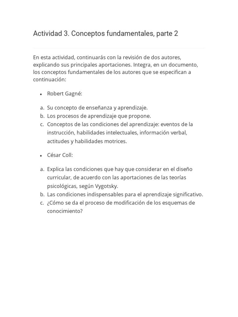 Actividad 3 Unidad 4 | PDF