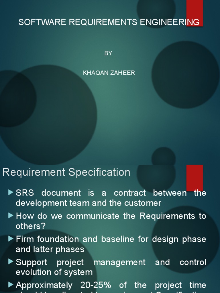Requirement Specification Week1 | PDF | Specification (Technical Standard) | Formal Methods