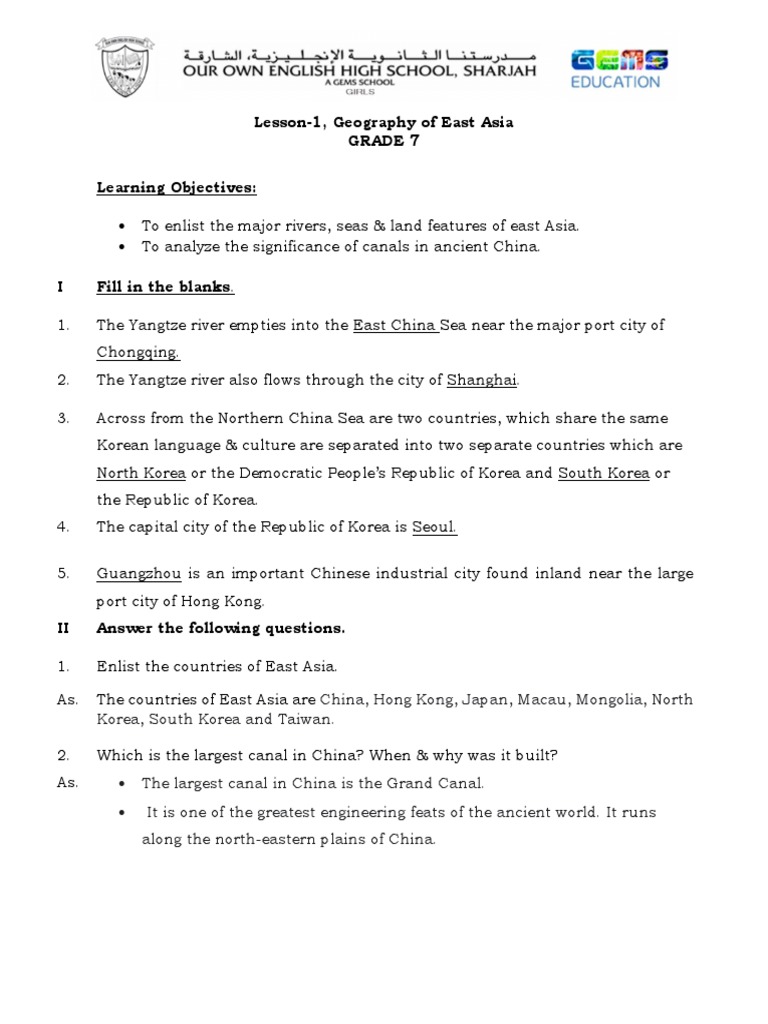 Resource Material - Geography of South East Asia, Spreading of Culture ...