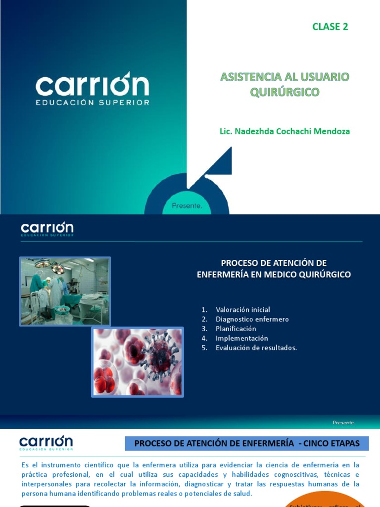 CLASE 2 - Proceso de Atencion en Enfermeria | PDF | Enfermería | Causas de la muerte