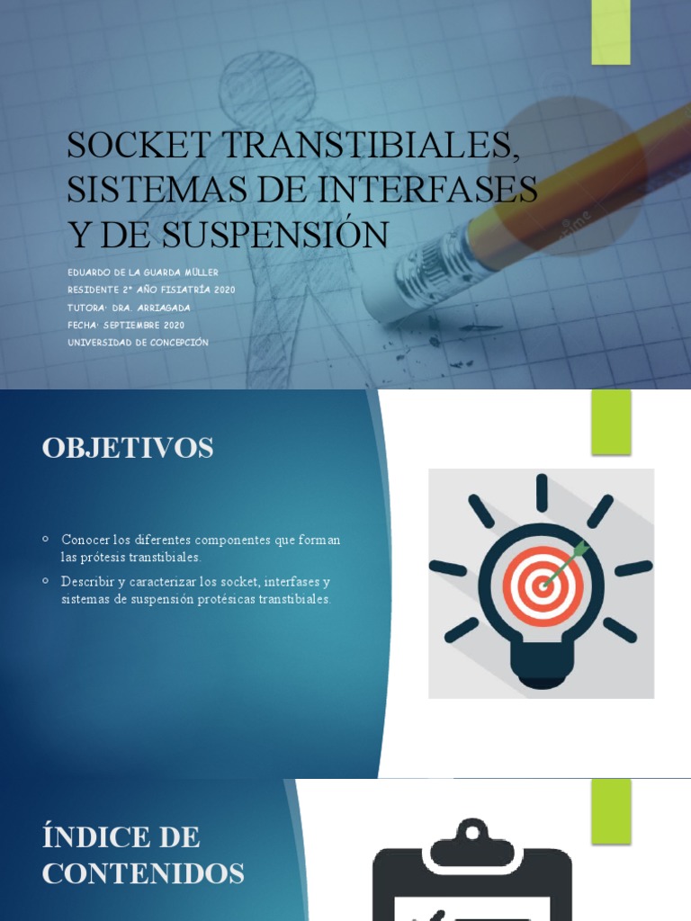 Socket Transtibiales, Sistemas de Interfases y de Suspensión | PDF ...