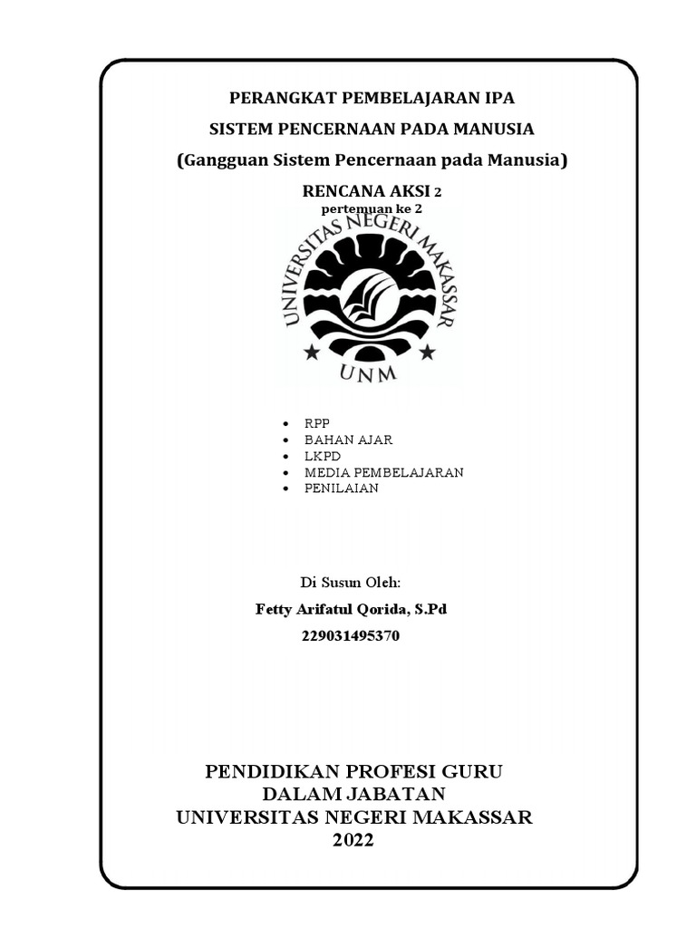 Rencana Aksi 2 Pertemuan 2 RPP, BAHAN AJAR, LKPD, MEDIA, INSTRUMEN | PDF