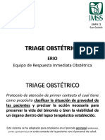 Triage Obstétrico, Código Mater y ERIO. | PDF | Partería | Cuidado de ...
