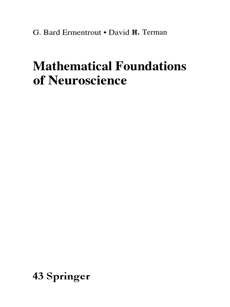 Mathematical Foundations of Neuroscience | PDF | Neural Oscillation ... Mathematical Foundations of Neuroscience | PDF | Neural Oscillation ...