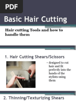 Essential Hairdressing Tools and Uses | PDF | Hairdresser | Hairstyle