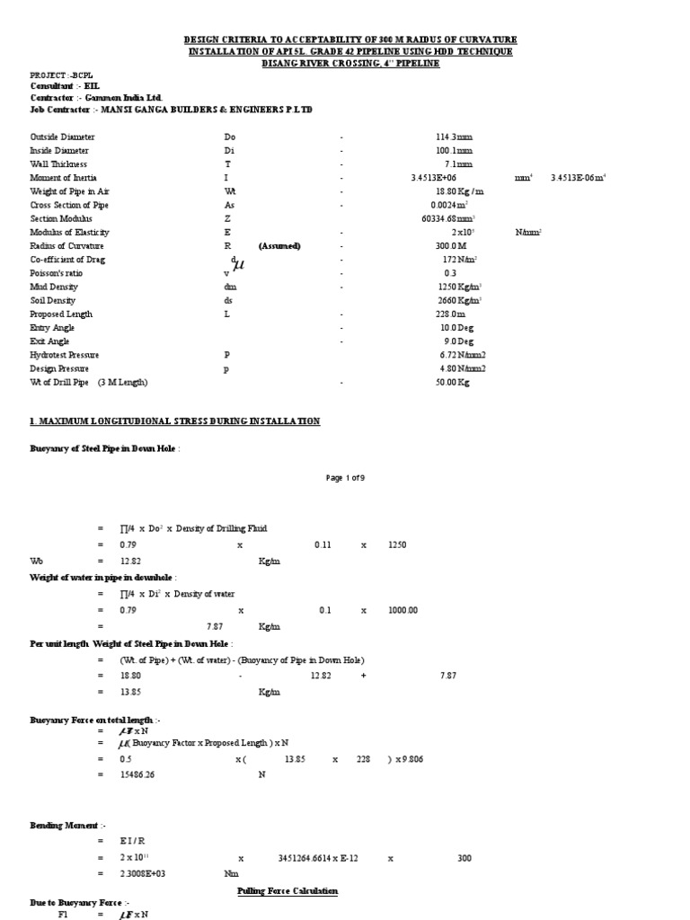 Master Calculation | PDF | Bending | Stress (Mechanics)