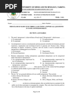 Travel Office Procedures N5 QP June 2024 | PDF | Entrepreneurship ...
