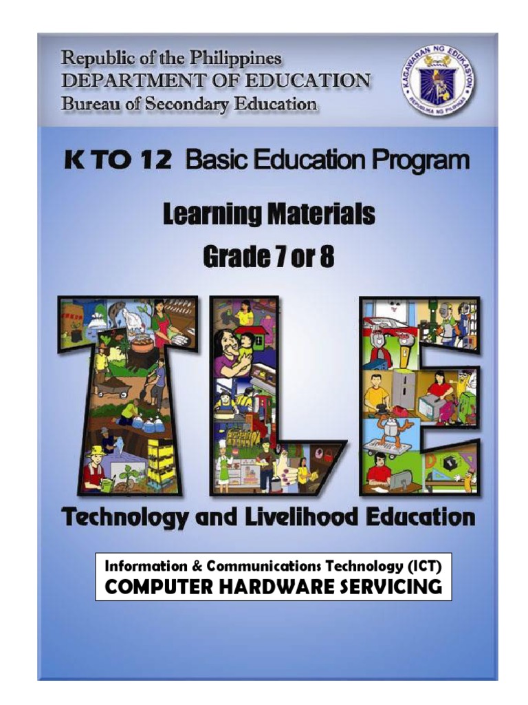 Grade-8-K To 12 Entrep-Based PC Hardware Servicing Learning Module ...