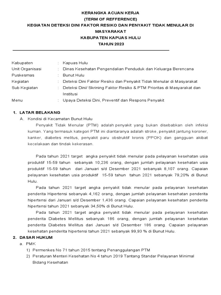Kak PTM | PDF