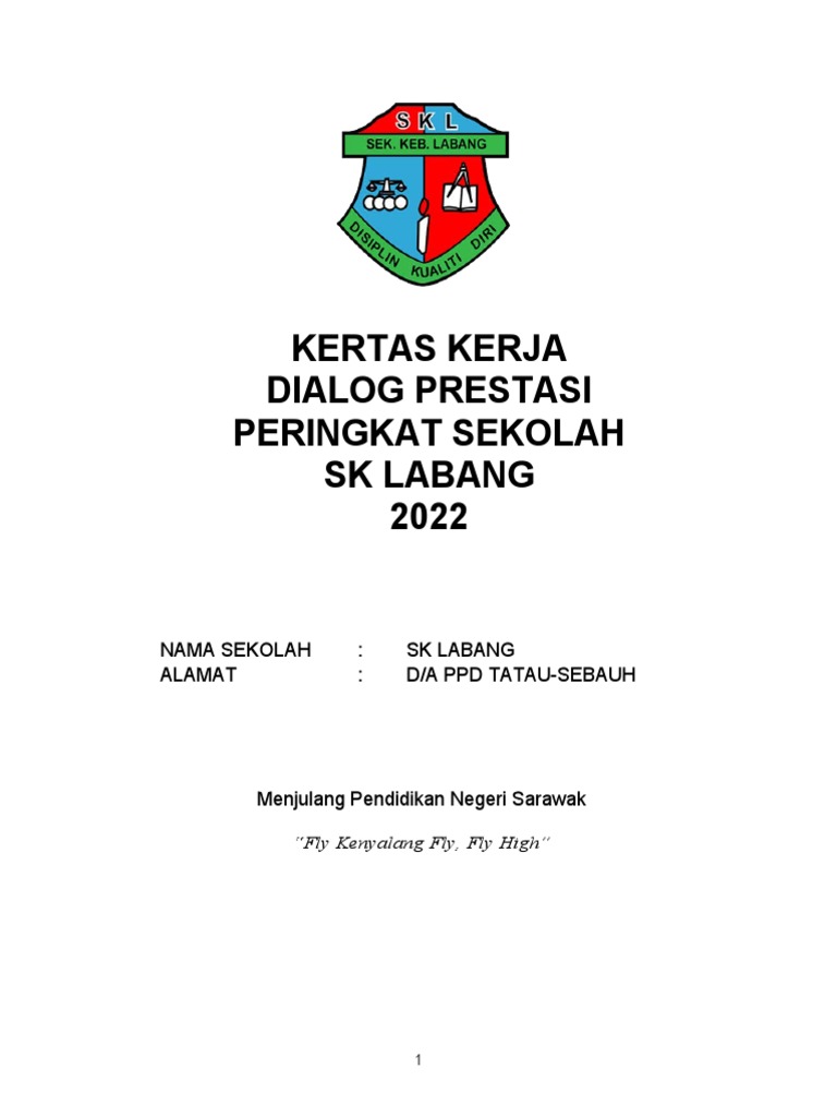 Kertas Kerja DP SK LABANG 2022 | PDF