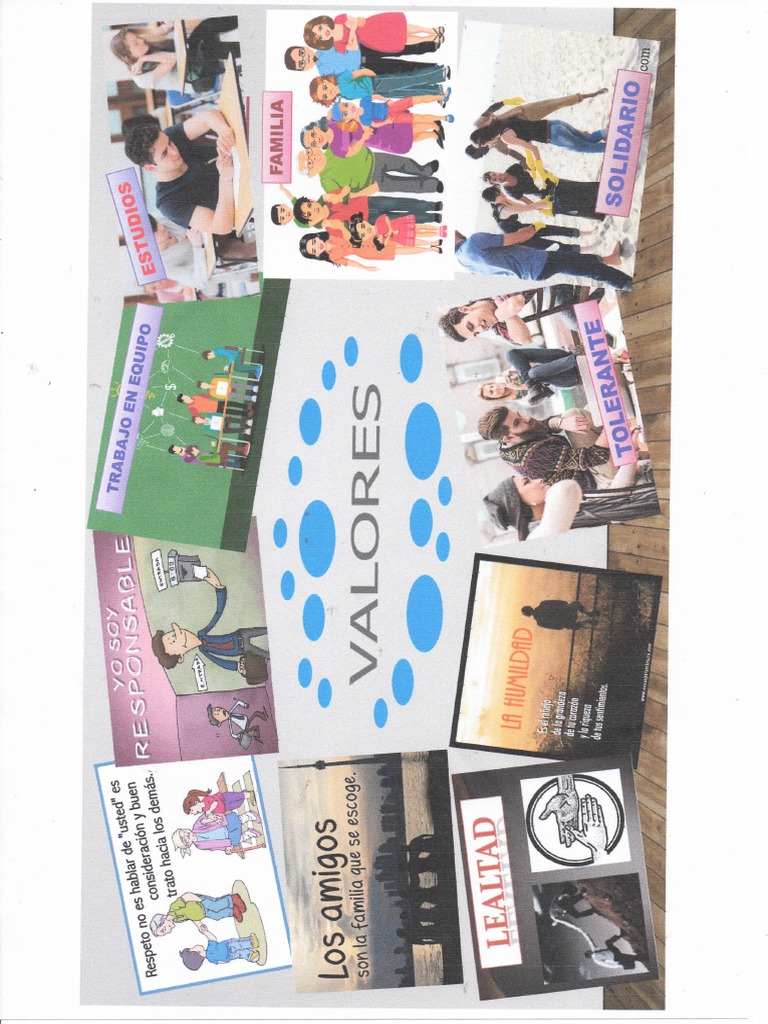 Collage de Valores (Liderazgo) | PDF
