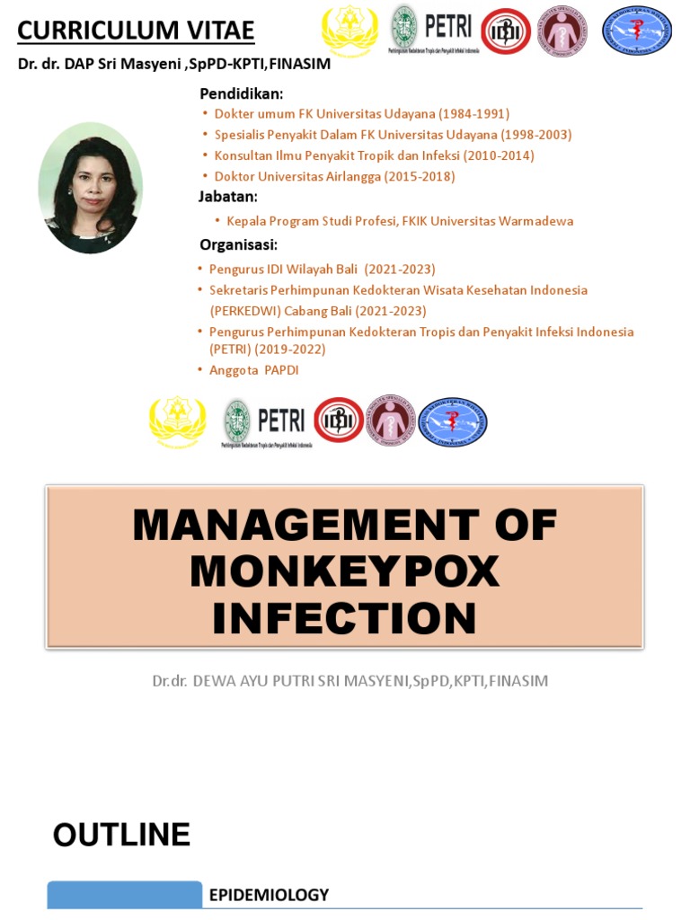 Monkeypox Webinar 2022 Materi 2 | PDF