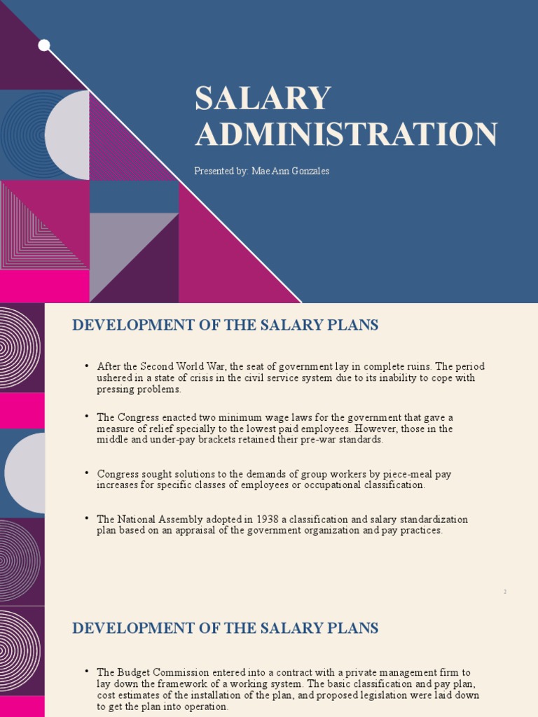 Salary Administration | PDF | Cost Of Living | Salary