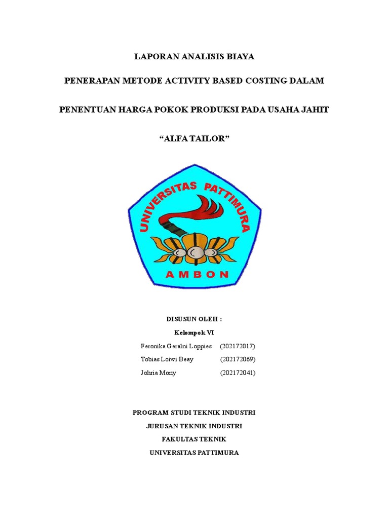 Progres Akhir Laporan Analisis Biaya | PDF
