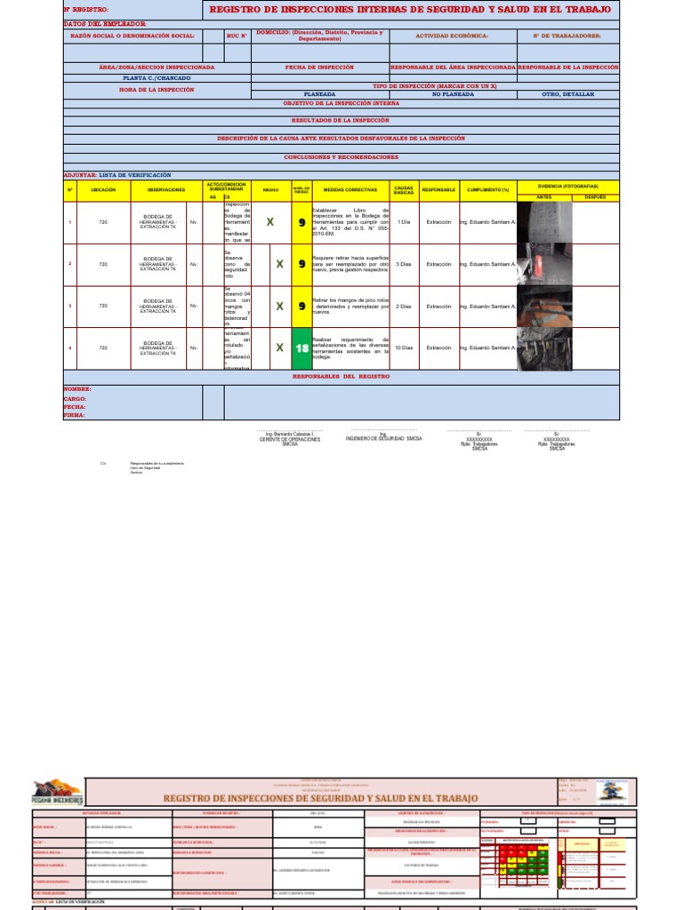 Inspeccion Zona Iii - 17-09-2022 | PDF | Naturaleza