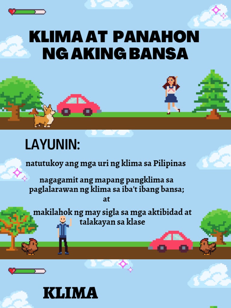 Klima at Panahon NG Aking Bansa | PDF