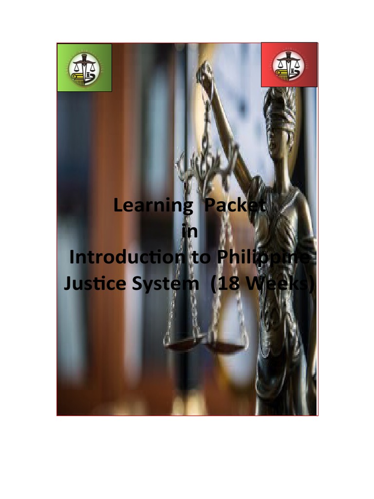 Instruction Packet For Criminal Justice | PDF | Crime & Violence | Crimes