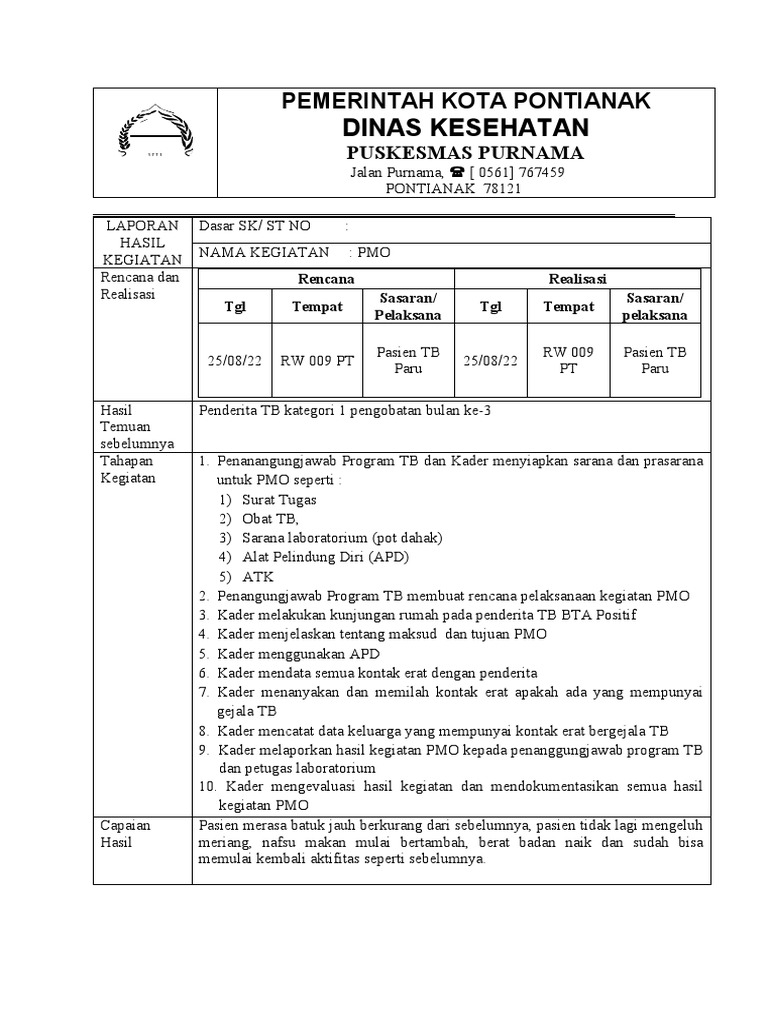 LHK Pmo Ari 25 08 22 | PDF