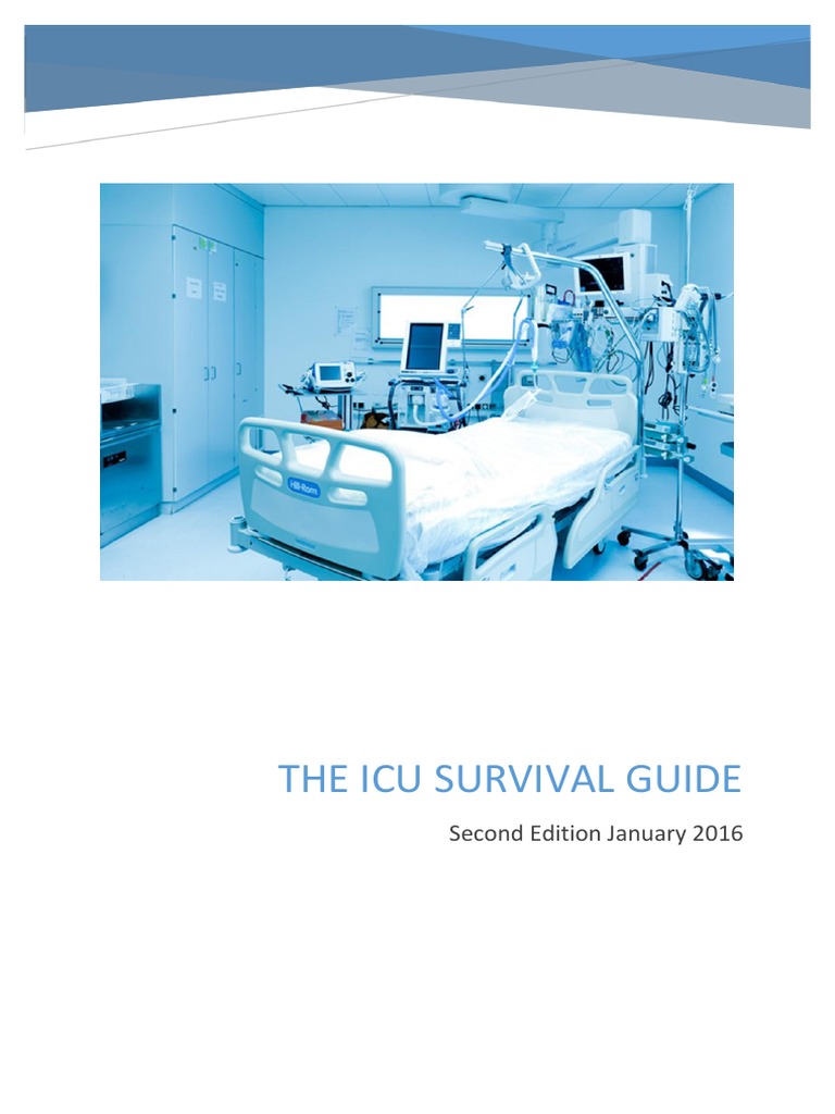 Icu Survival Guide Sjuh 2nd Edition | PDF | Intensive Care Medicine ...