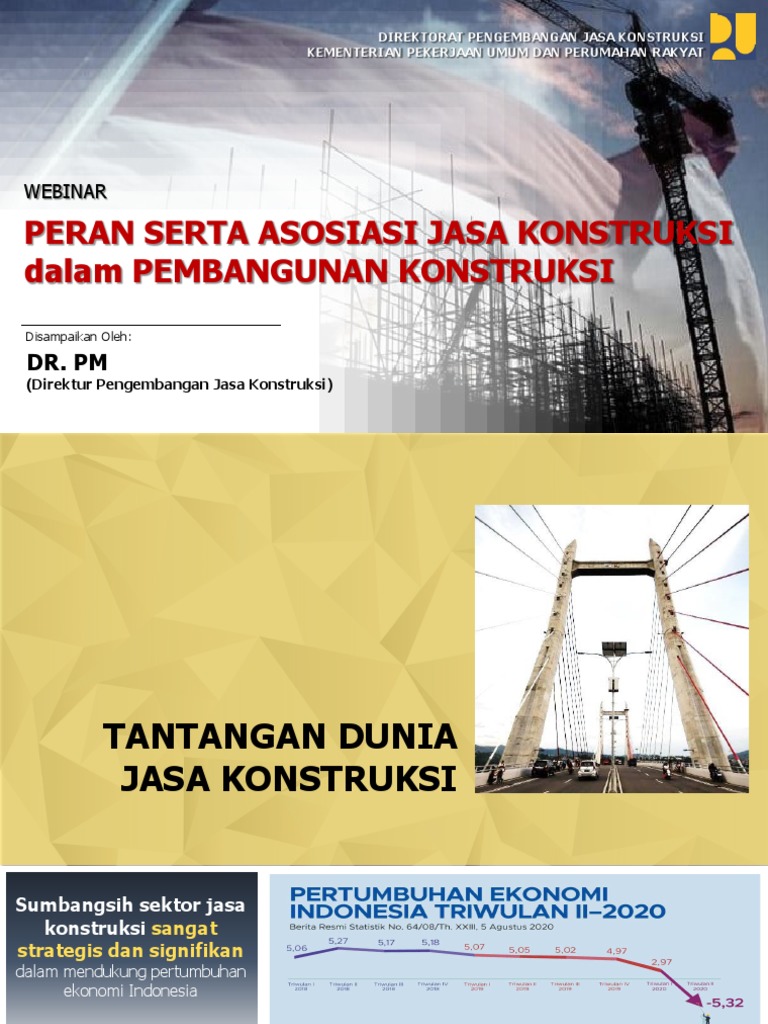 Peran Serta Asosiasi Jasa Konstruksi Ok | PDF