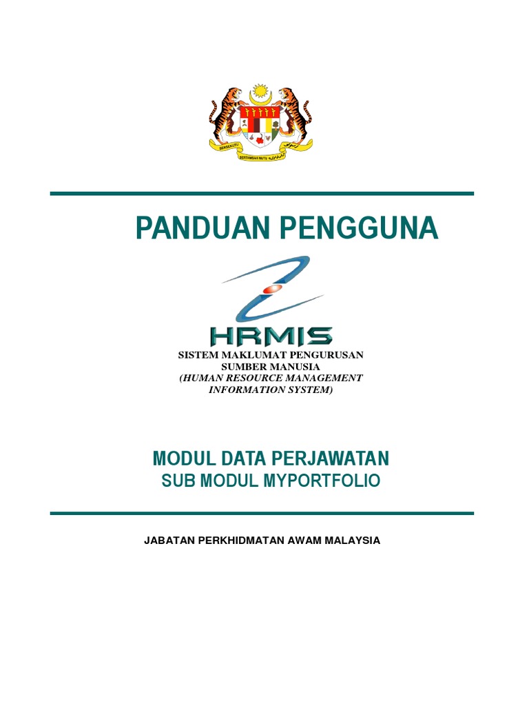 06 Manual Pengguna Pentadbir Hrmis | PDF