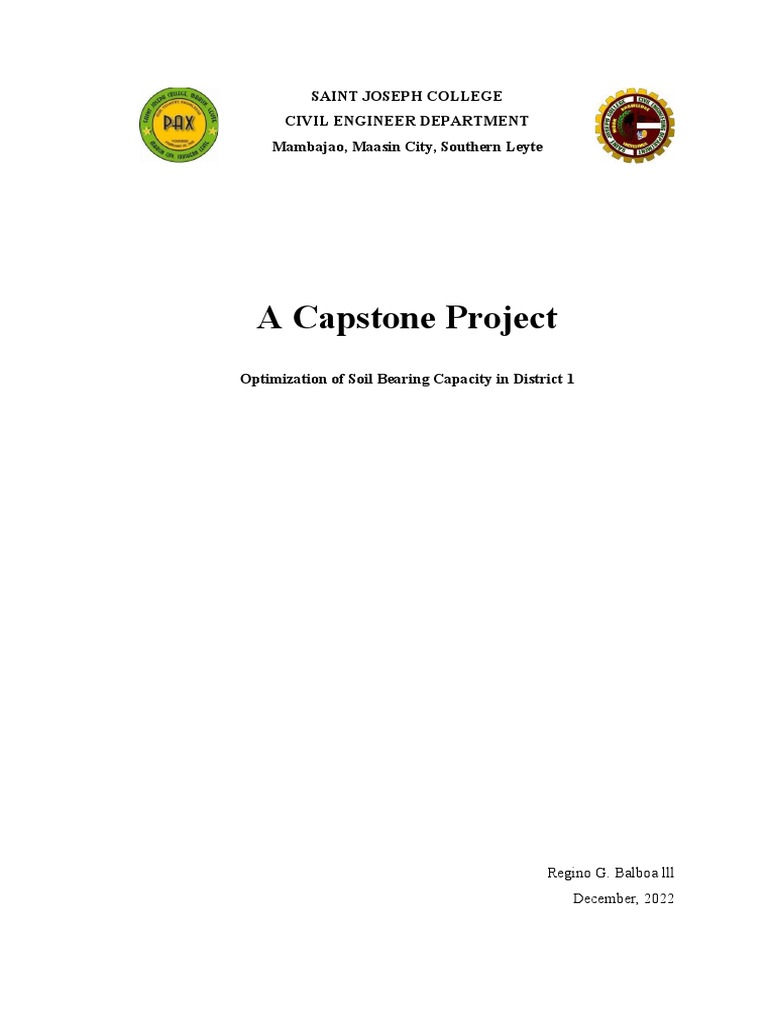 Ce 26 Research Proje | PDF | Soil Mechanics | Geotechnical Engineering