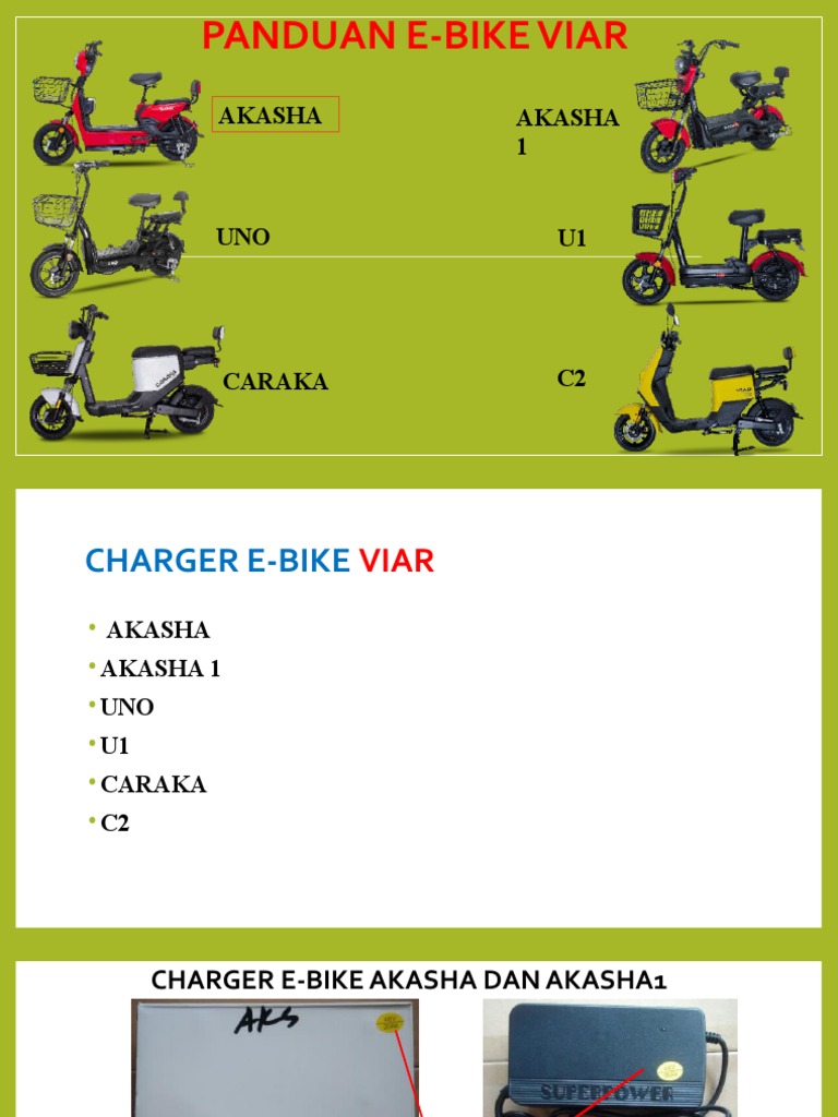 Panduan E-Bike Viar POWER POINT..OK | PDF