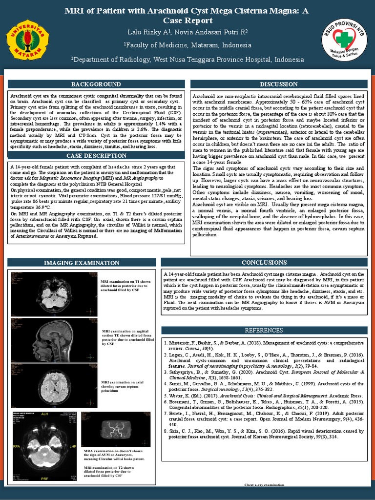 Poster Case Report Revisi 1 | PDF | Medicine | Neurology