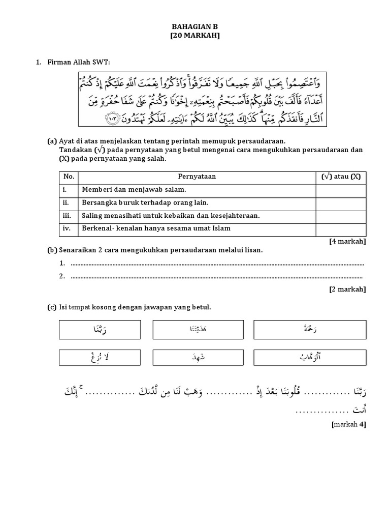 Bahagian B Pdf