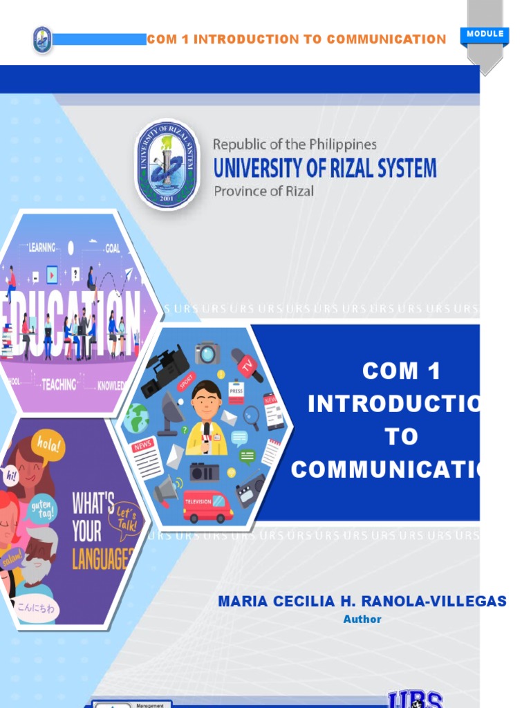 Com1 Module | PDF | Communication | Information