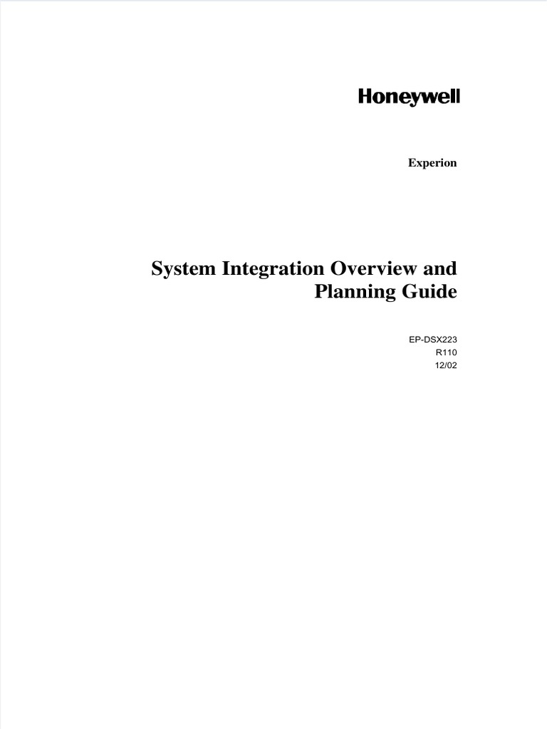 Ep Dsx223 210 System Integration Overview and Planning Guide | Download Free PDF | Server ...