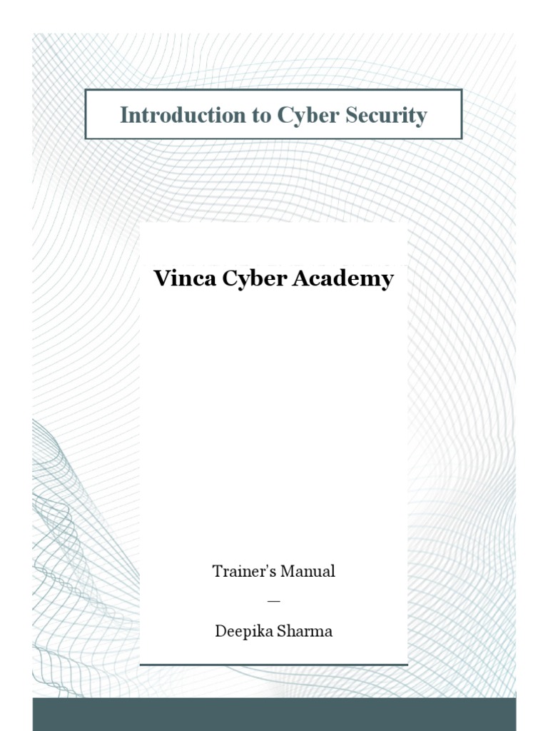 Introduction To Cyber Security | PDF | Computer Security | Security
