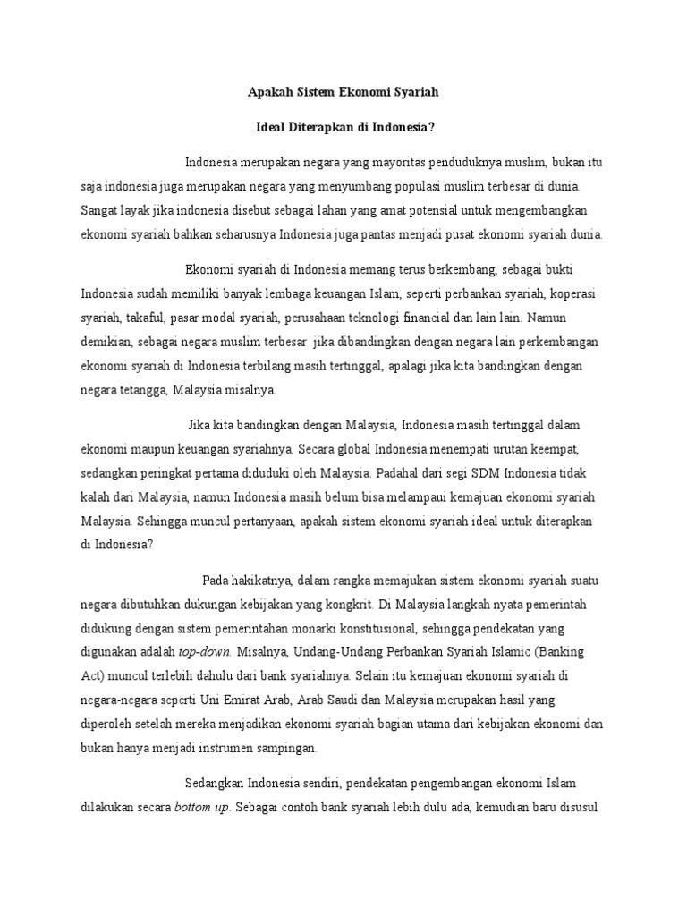 Write Up 1 - HES 1 - Labibah Dian Umami - Pengantar HES Indonesia Vs Dunia | PDF | Bisnis