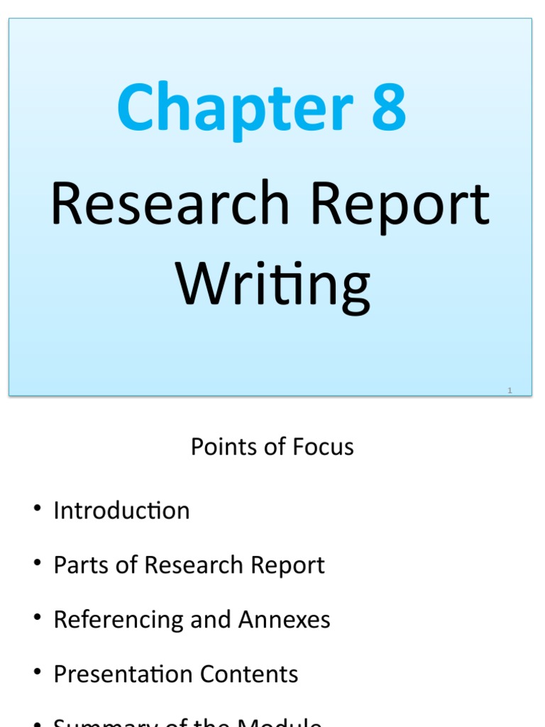 Chapter 7-Research Report | PDF | Data | Sampling (Statistics)