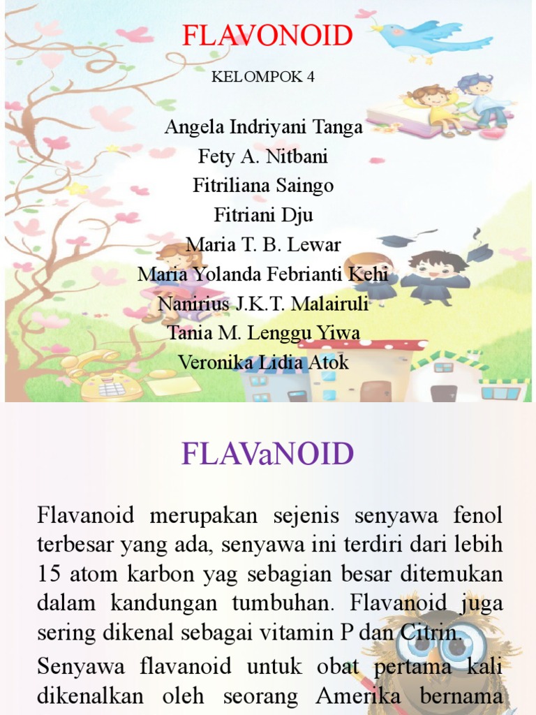 Farmakognosi Kelompok 4 Flavonoid-1 | PDF