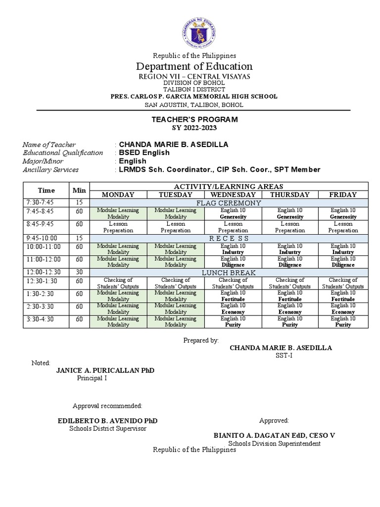 Teachers Program | PDF | Philippines | Government