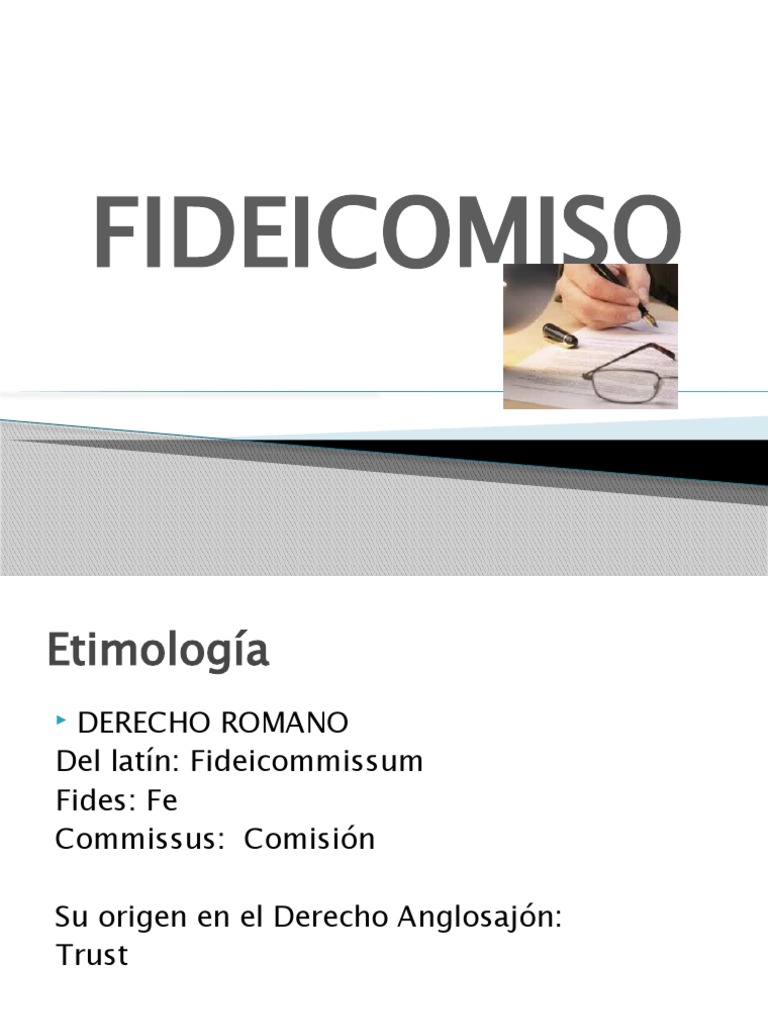 Contrato de Fideicomiso | PDF | Ley de fideicomiso | Principios éticos