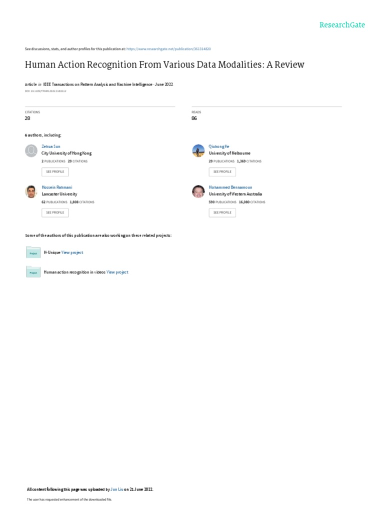 Review TPAMI Arxiv | PDF | Deep Learning | Emerging Technologies