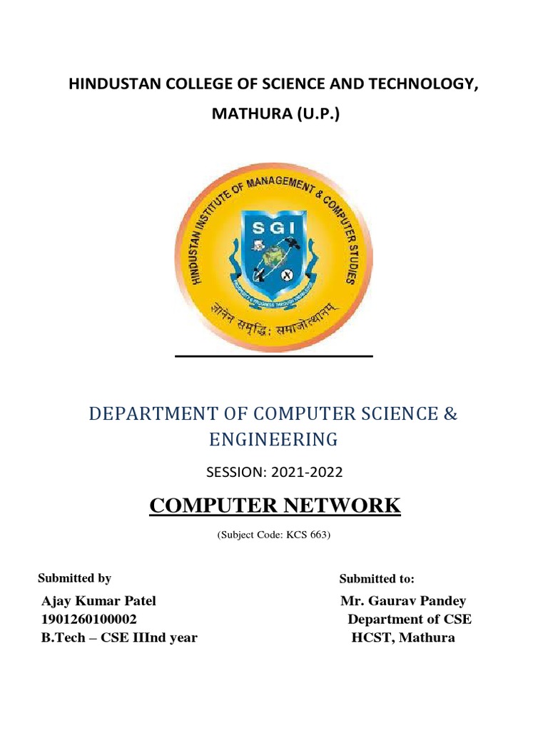 Computer Network Pdf