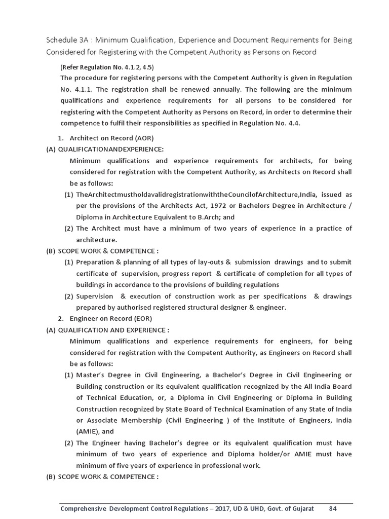 Qualifications Require For Registering As Person On Record (Licence) | PDF | Diploma | Academic ...