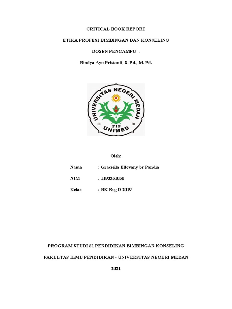 CBR Etika Profesi BK | PDF