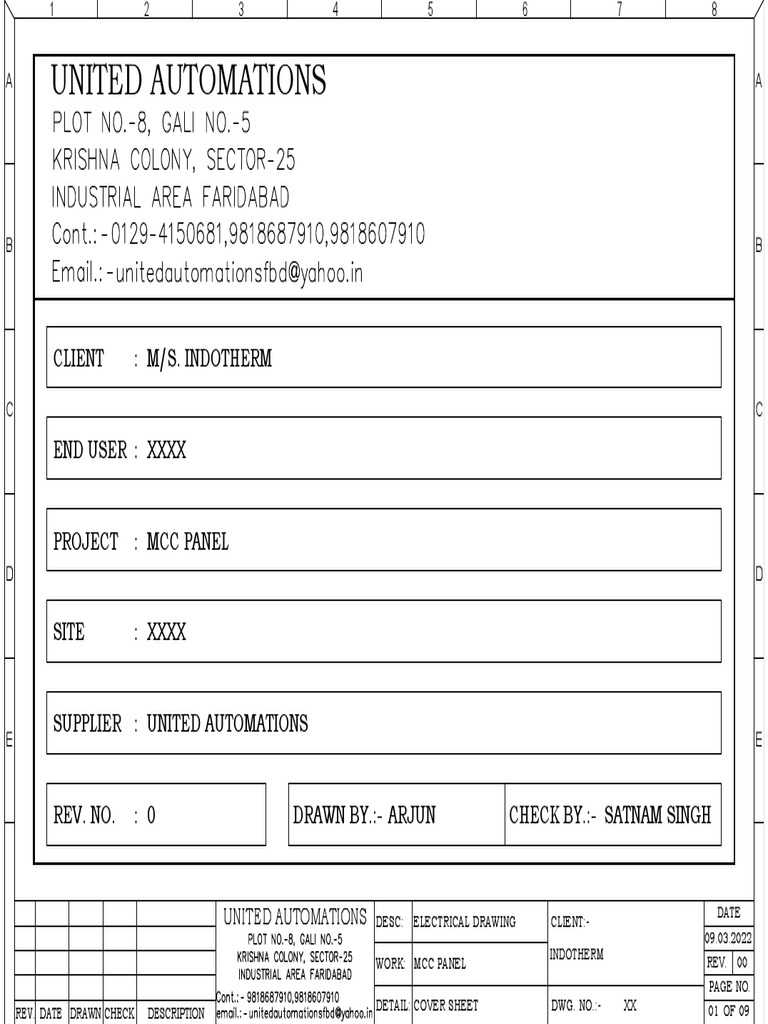 MCC Panel | PDF | Manufactured Goods | Electrical Engineering