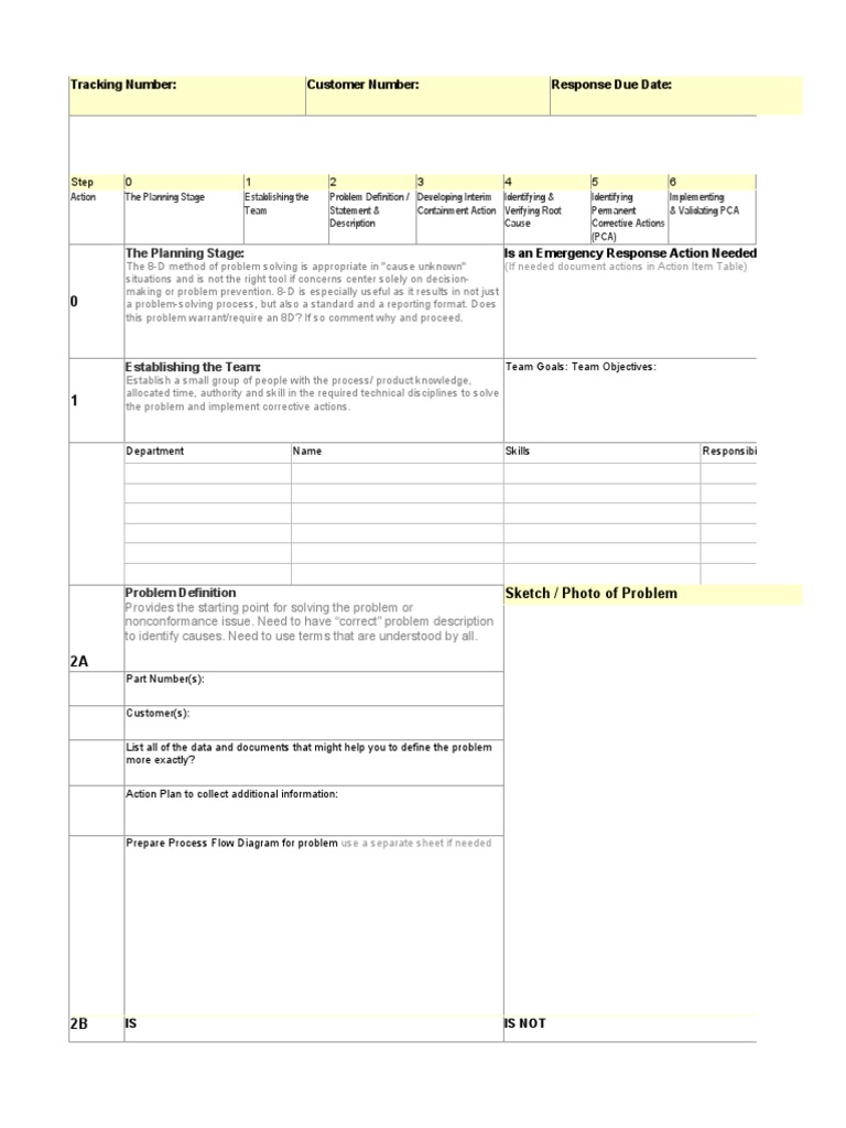 8D Form | PDF | Business | Cognitive Science