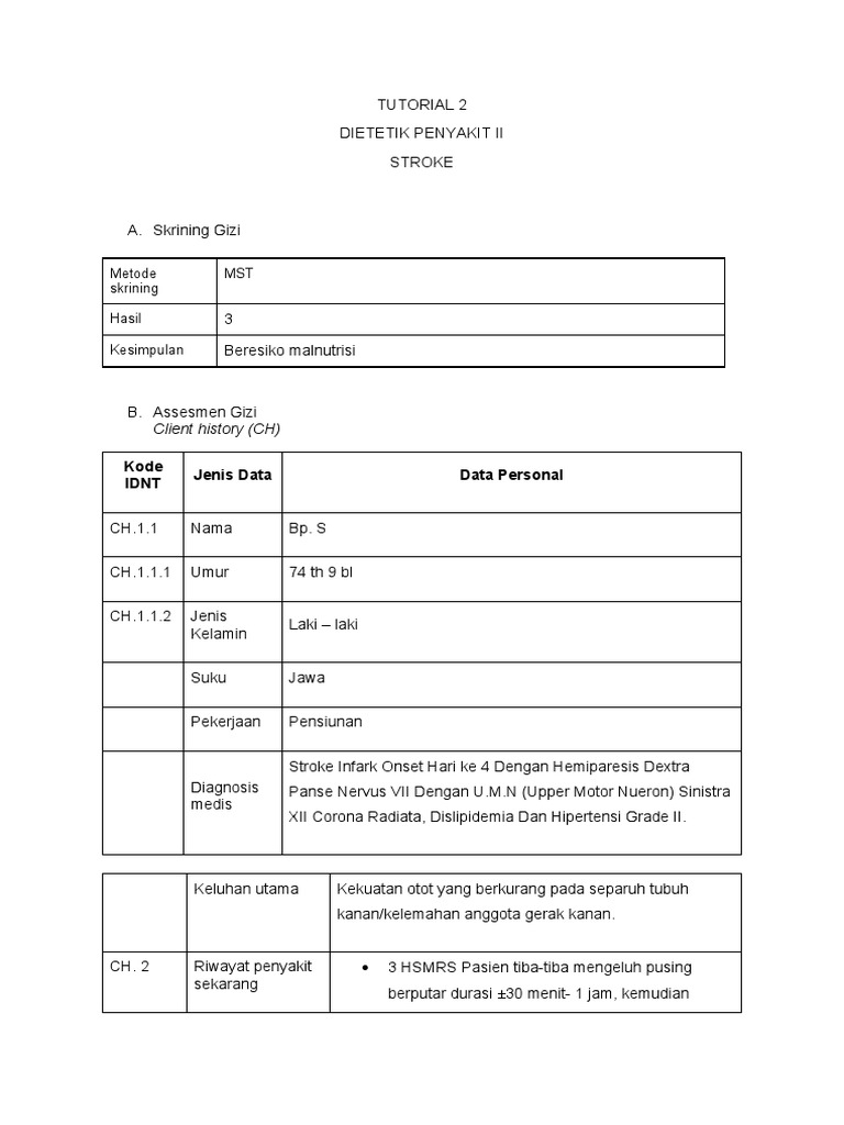 TUTORIAL 2 DNP | PDF | Kesehatan Holistik
