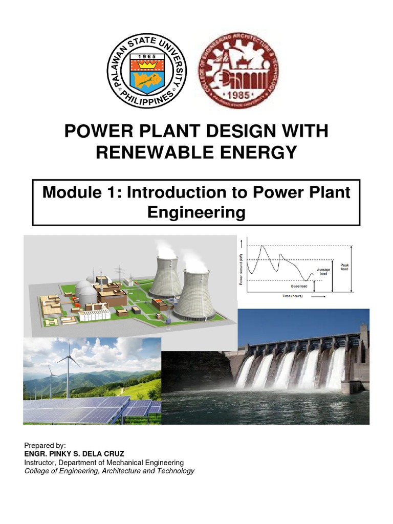 Power Plant Design With Renewable Energy | PDF | Fuels | Steam