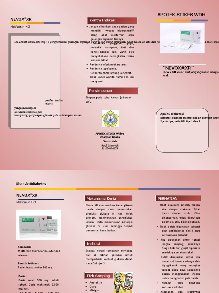 Leaflet Metformin | PDF