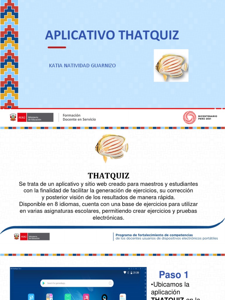 Tutorial Thatquiz | PDF