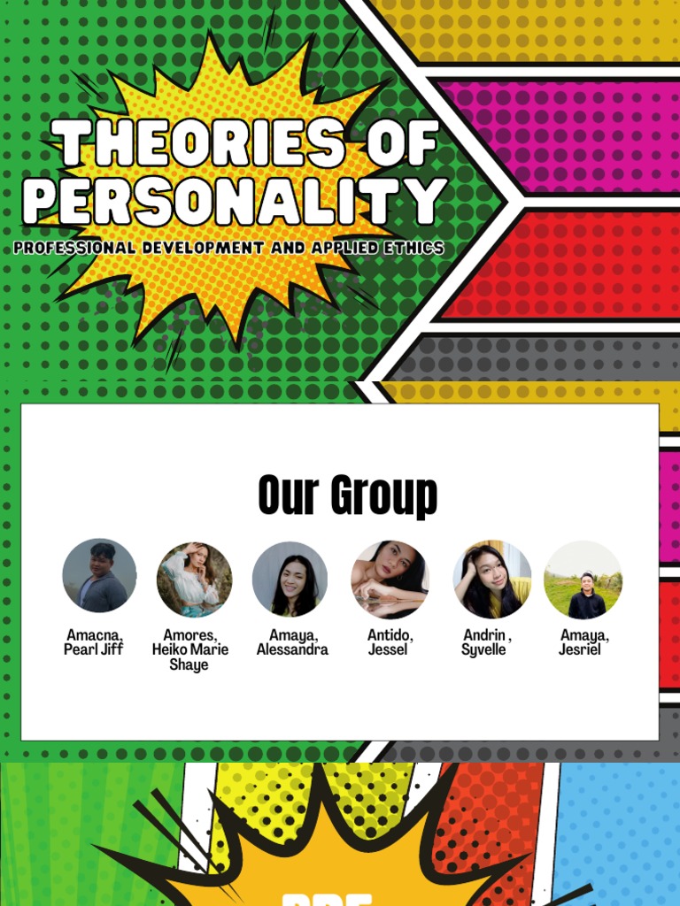 Group 1-Part 1 Introduction To Personality - Theories of Personality ...