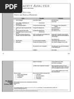 Jsa Insulation Work | PDF | Personal Protective Equipment | Flood