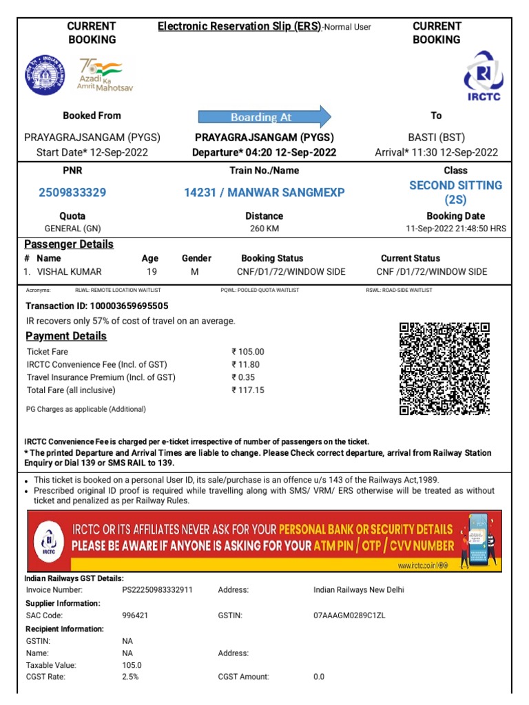 Vishal Kumar | PDF | Identity Document